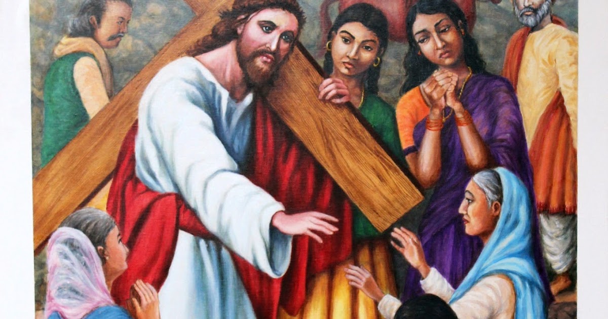 Blessed to be a blessing: Stations of the Cross: Jesus meets the women ...
