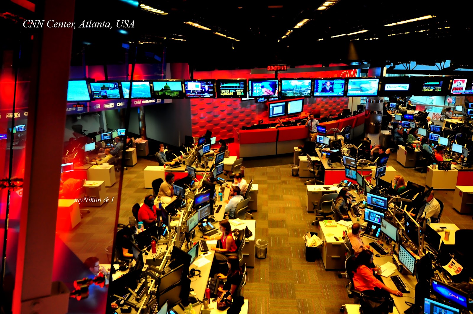 My Nikon and I: USA Atlanta Georgia: CNN Center (Breaking the News)