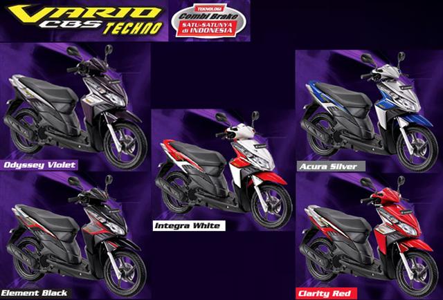 SPESIFIKASI MOTOR: SPESIFIKASI MOTOR HONDA VARIO CW, CBS