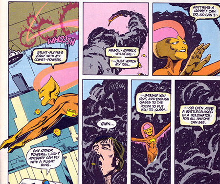 It's in my head, begging to get out: A Case of Comet Queen