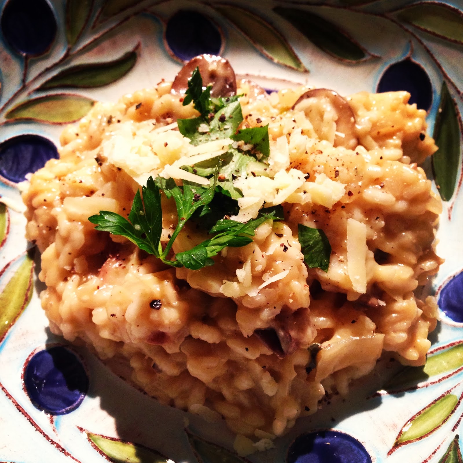 Truffled Mushroom Risotto with Gruyere by Heather | Chef Us