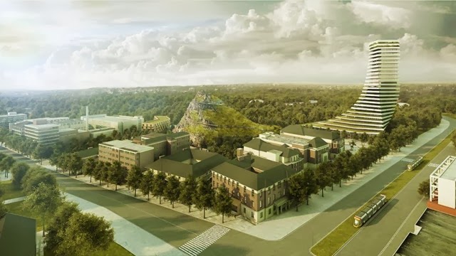 abapsupal: Adelaide Rocks. Proyecto de colina artificial. Diseño de ...