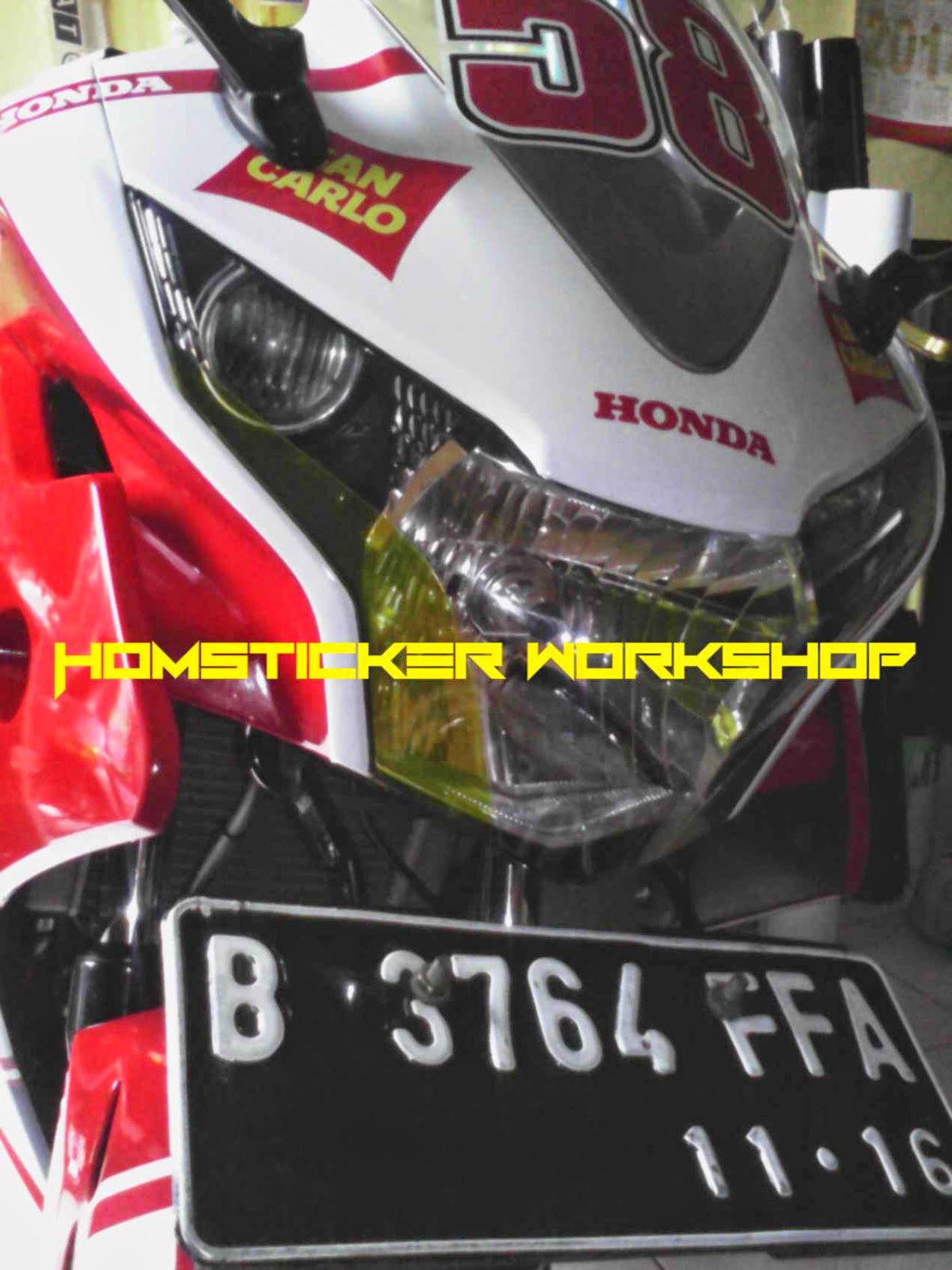 Cutting Sticker Bekasi : Bikin Sticker Bekasi: Honda CBR 150