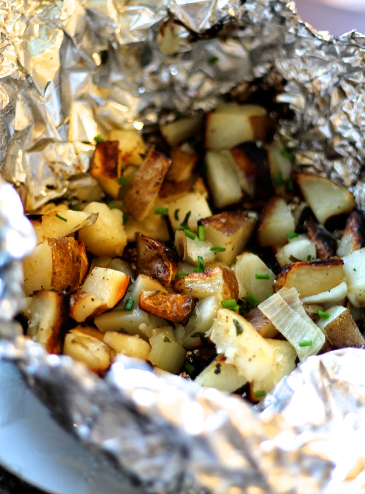 Young and Entertaining: Grilled Potato Packets