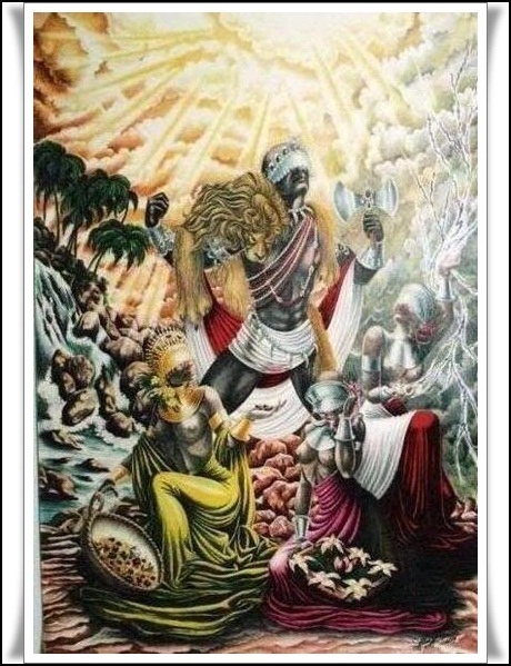 Signos Diloggun - Ofun tonti Oshe - - Las Revelaciones del Tarot