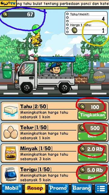 Tips dan Trik Bermain Tahu Bulat ~ Tips and Trick Segala Alam