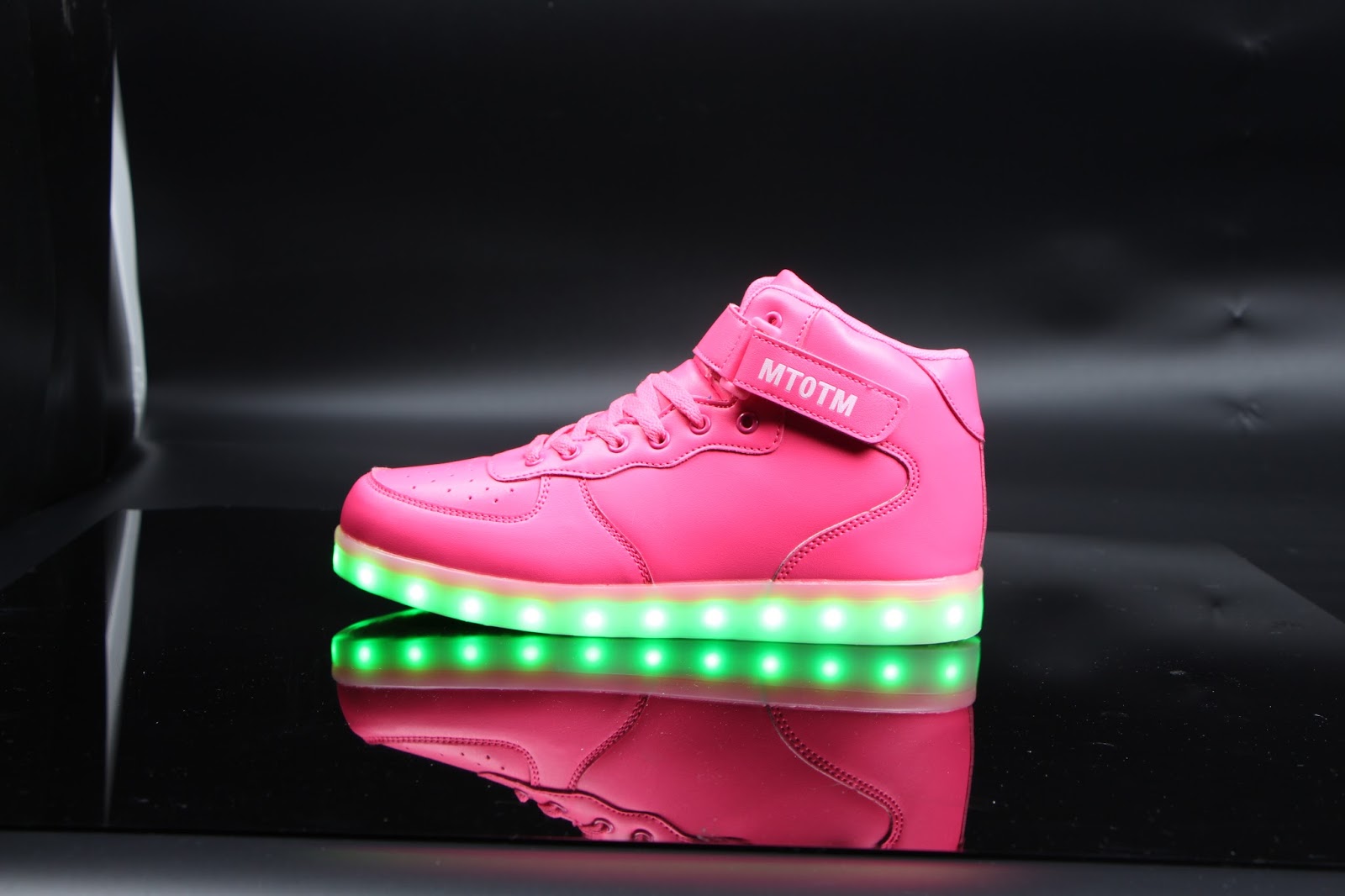 Women Men High Top USB Charging LED Shoes MTOTM® Sneakers