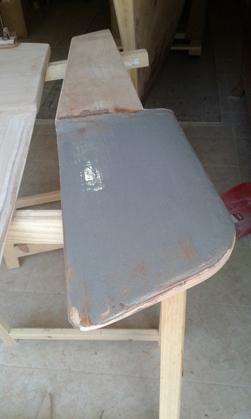 Building a Seaclipper 20 in Italy: Fairing the blades (1)