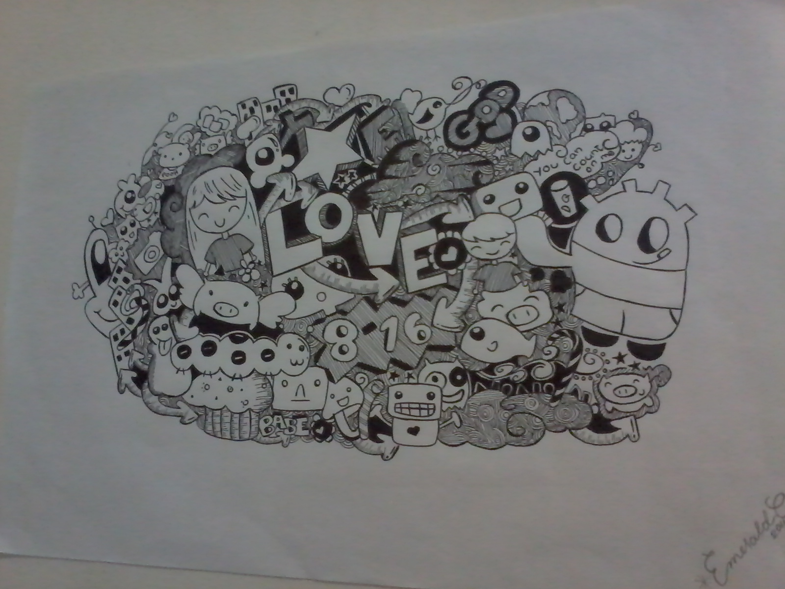 My Babe and I: BEST Doodle EVER!