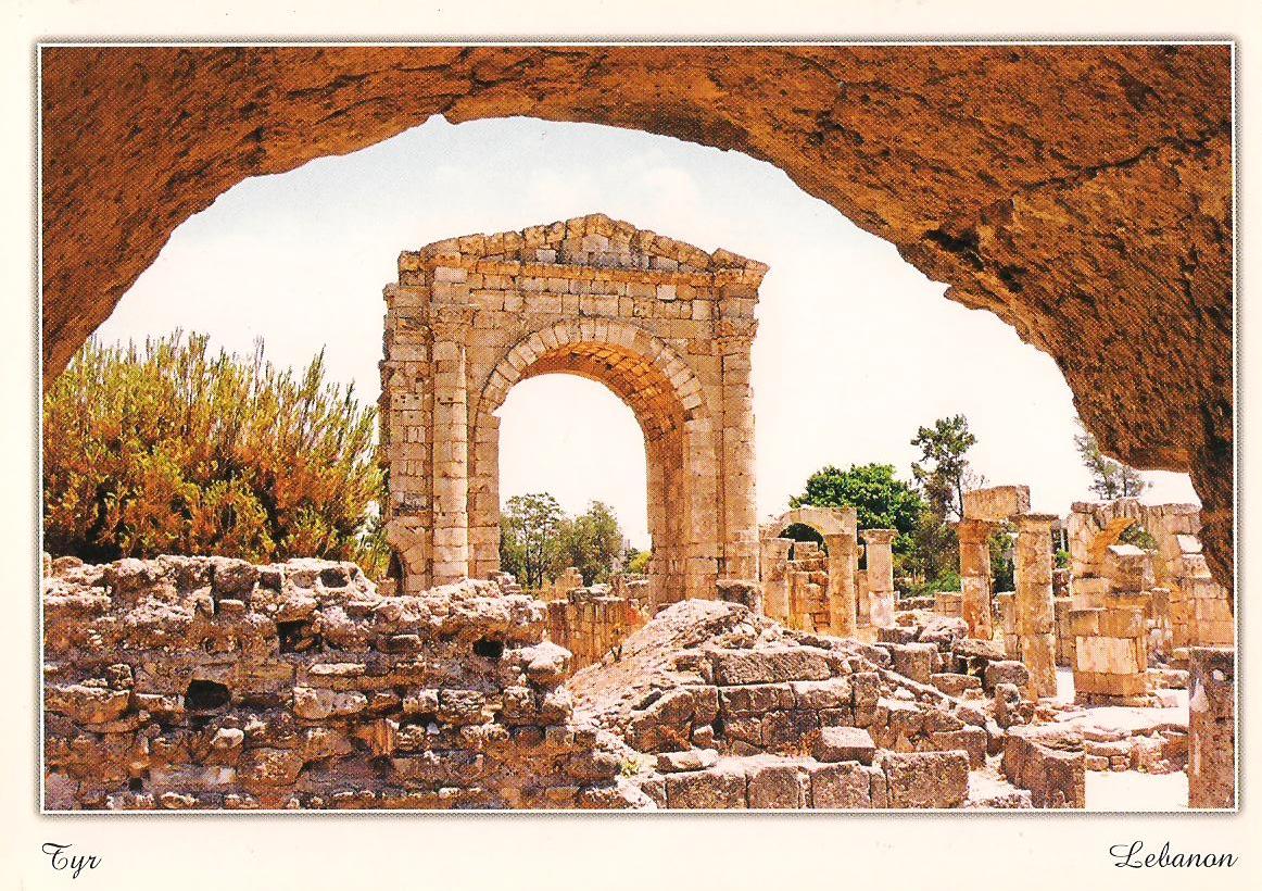MY UNESCO WHS POSTCARDS COLLECTION: LEBANON - Tyre