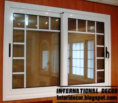 New Aluminum windows frames systems interior designs