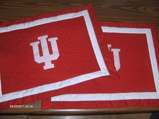 Eye of the Needle Ministry: IU Quilt and Pillows