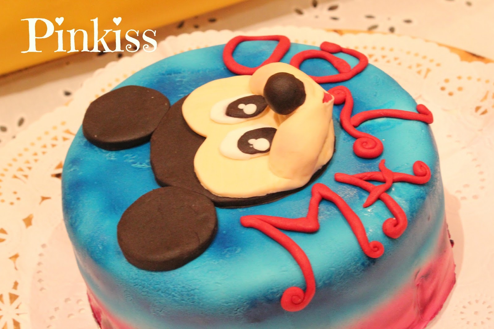 Tarta Mickey Mouse para Mateo