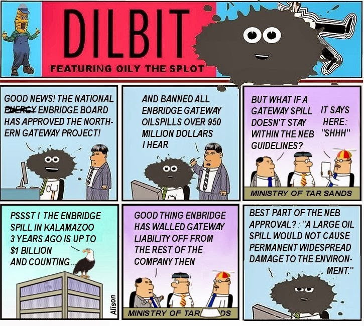 Creekside: DILBIT : National Enbridge Board approves Northern Gateway