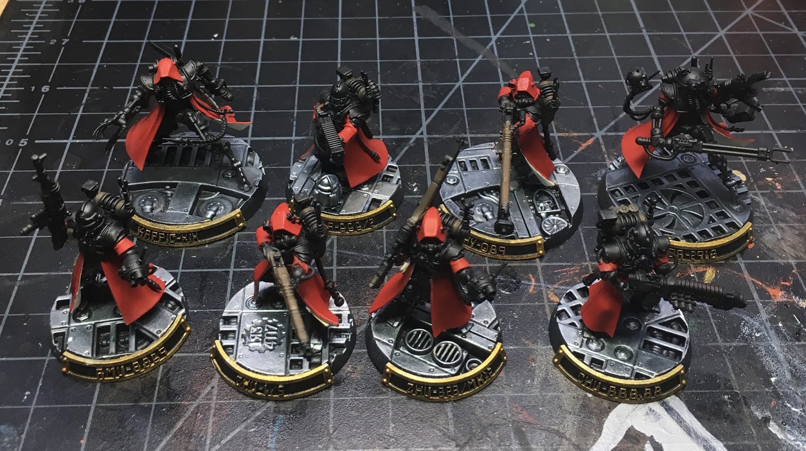 262nd Death Korps of Krieg: WIP: Adeptus Mechanicus Kill Team - Part 1