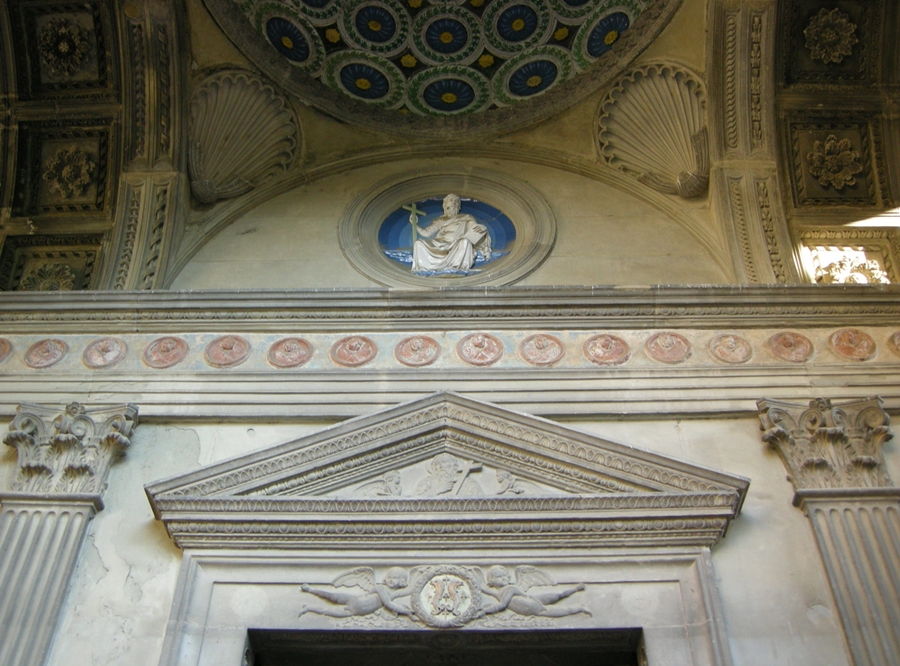 La Cappella Pazzi en Santa Croce de Florencia