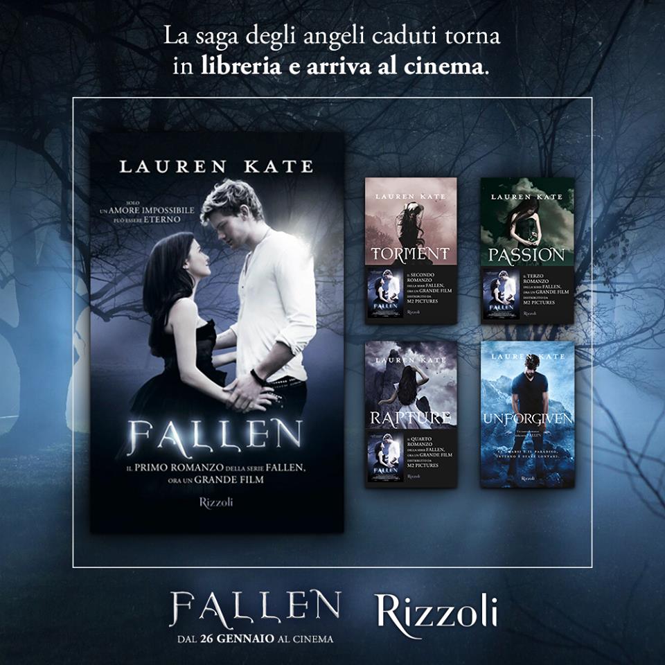 Nuovo libro e nuova edizione della saga di Fallen - Fallen Italia