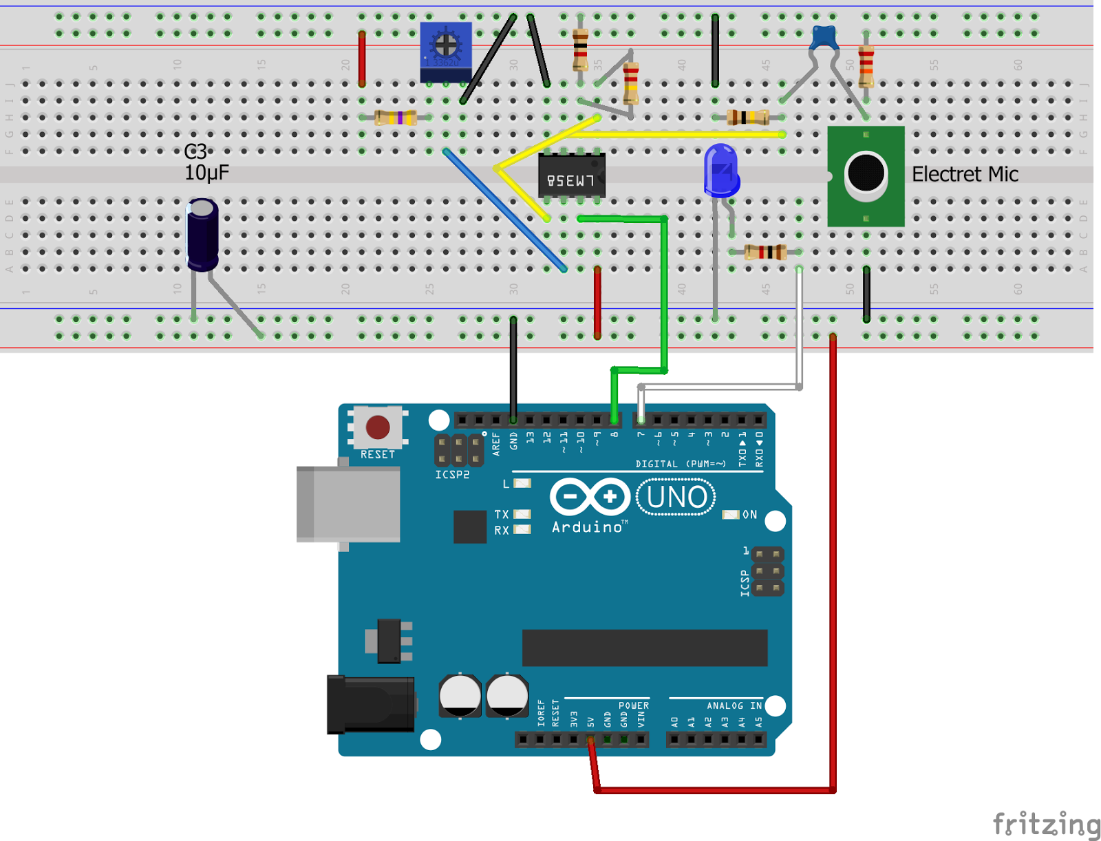 Internet of Things: High Sensitivity Arduino Sound Level Detector