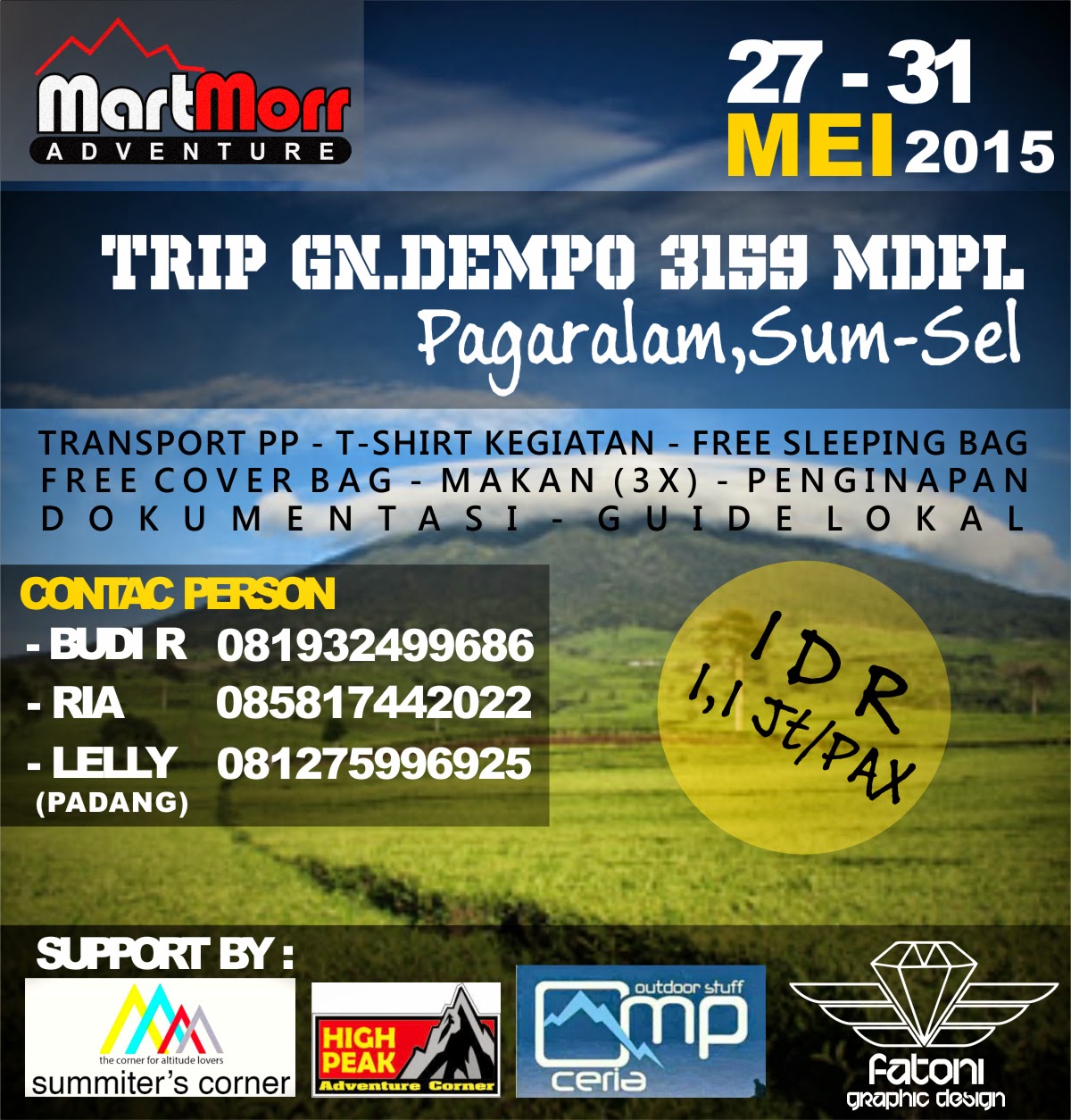 Fatoni Graphic Design: Contoh desain flyer kegiatan dan contoh ...