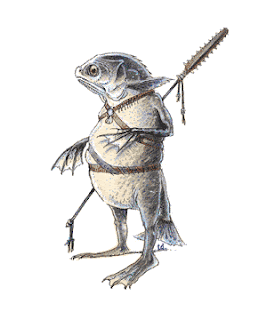 CROSS PLANES: Terror Tome: Kuo-Toa for FATE Accelerated Edition