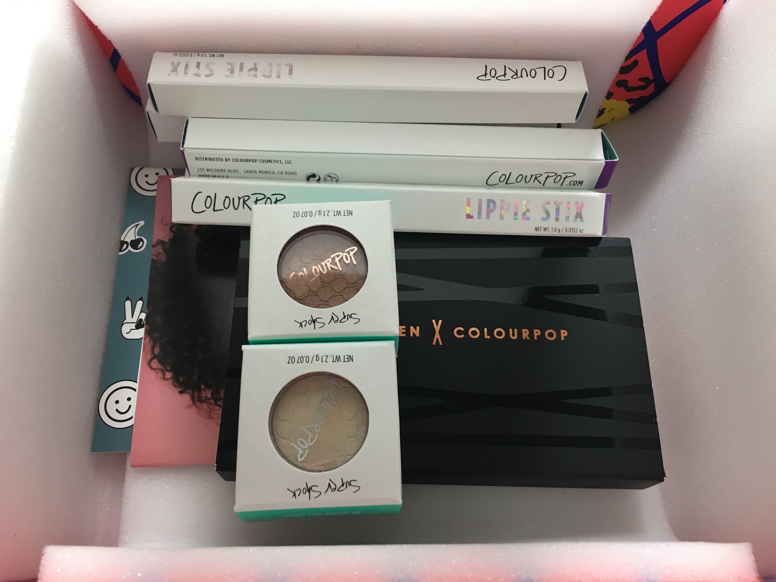 Colourpop Cosmetics Unboxing and First Impressions