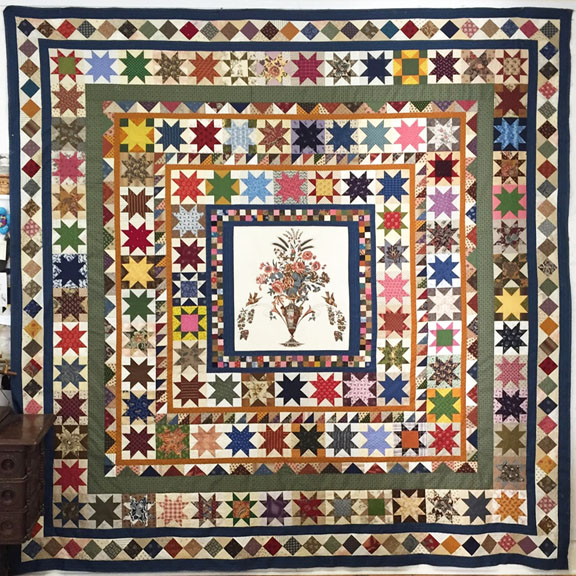 Civil War Quilts: Stars in a Time Warp: Different Sets Different Times