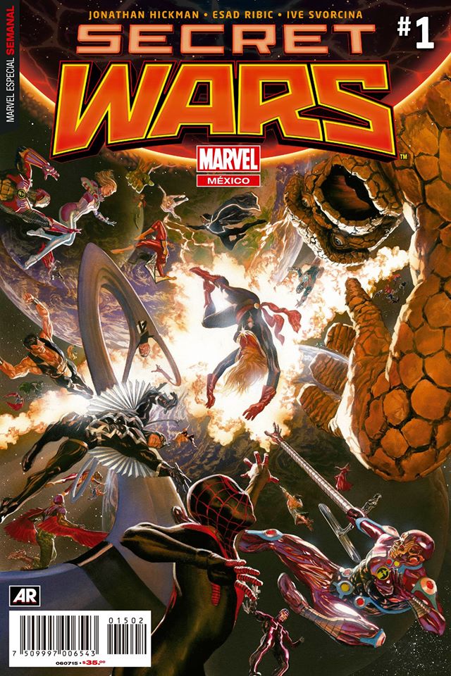 Daily Comics Mexico Secret Wars 1 Y 2 Marvel Comics México