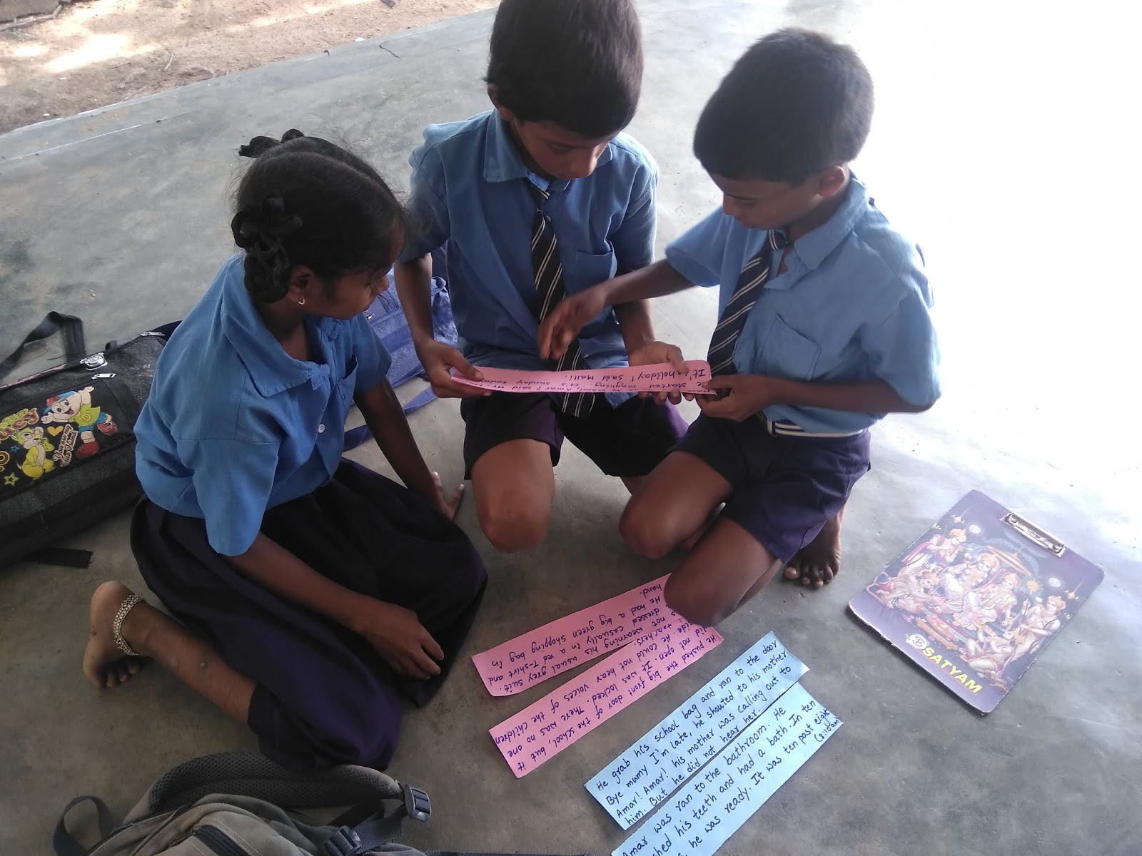 Task Based Learning Activity to Teach a Story!