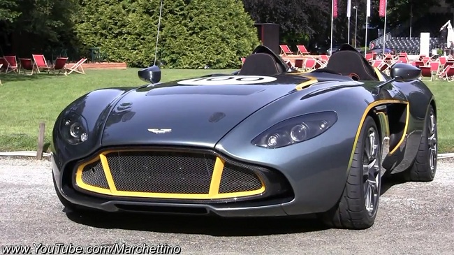 Video: Aston Martin CC100 Speedster revs its engine | Carsfresh