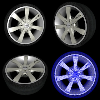 ModCleo - Mods para Gta San Andreas: Zmodeler - Rodas O-Z