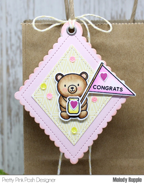 A Paper Melody: Fun Summer Tags with Pretty Pink Posh