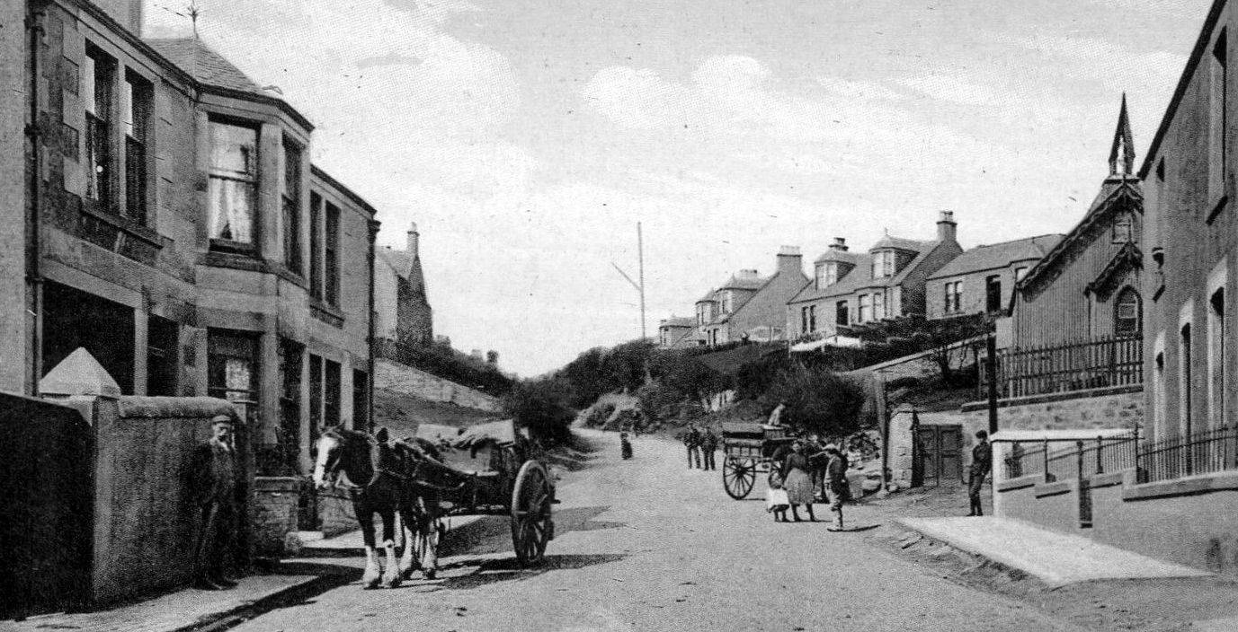 Tour Scotland: Old Travel Blog Photograph Brae Street Street Methil ...