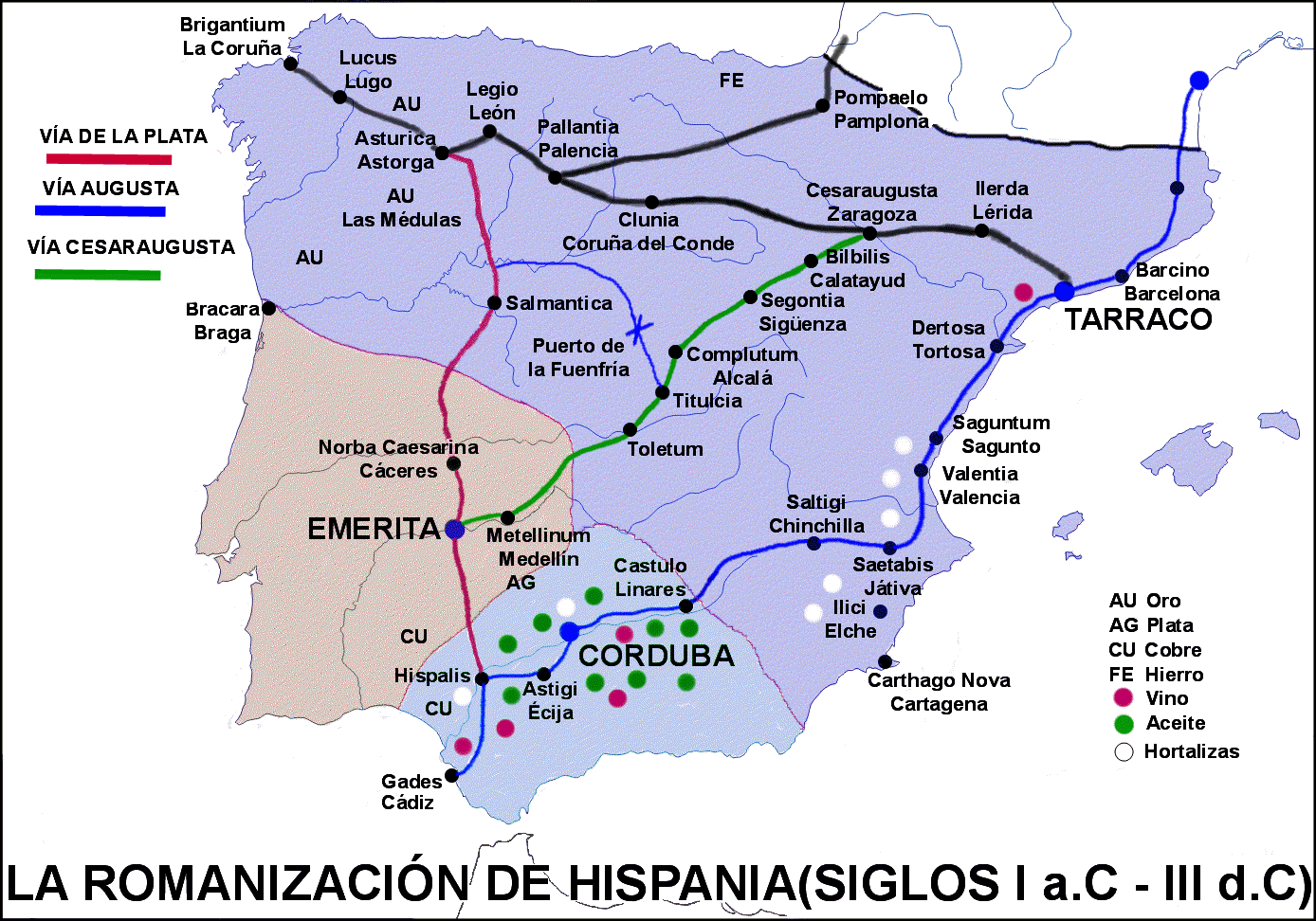 Cuarto me mola!!! : LA ROMANIZACIÓN DE HISPANIA