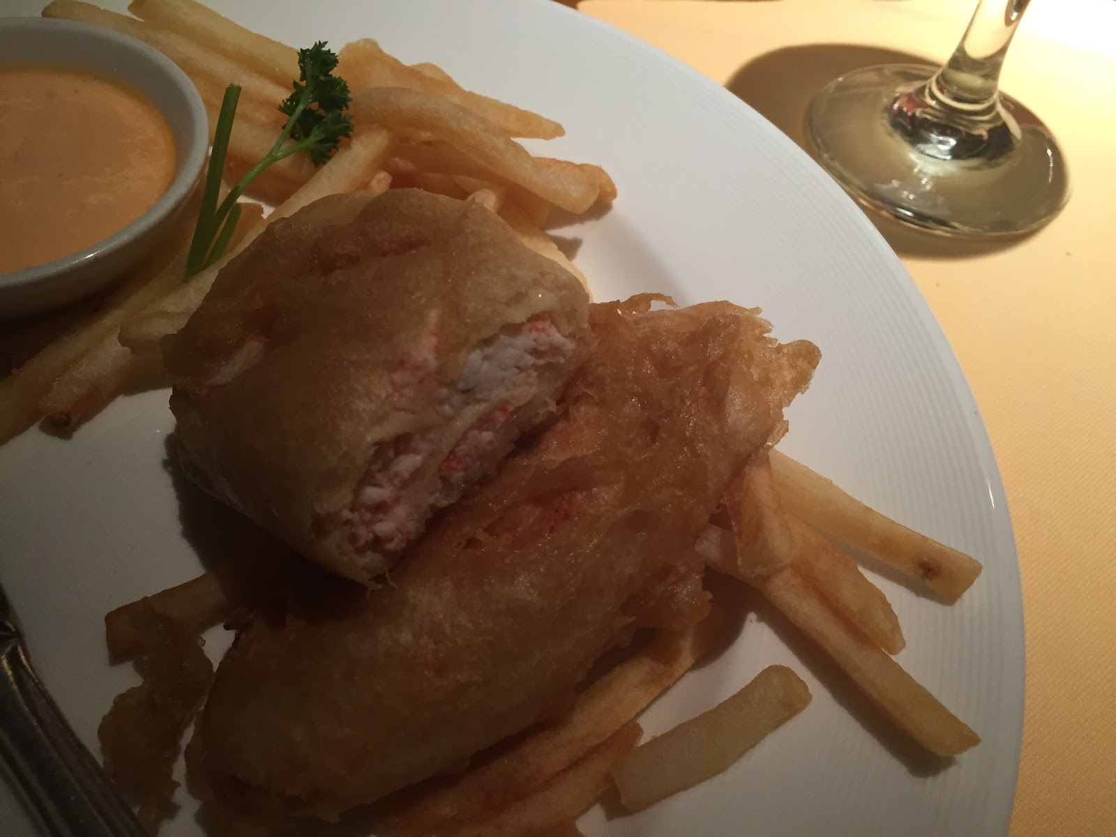 CRUISE LIKE A DAVIS : A Seafood Feast for a Princess