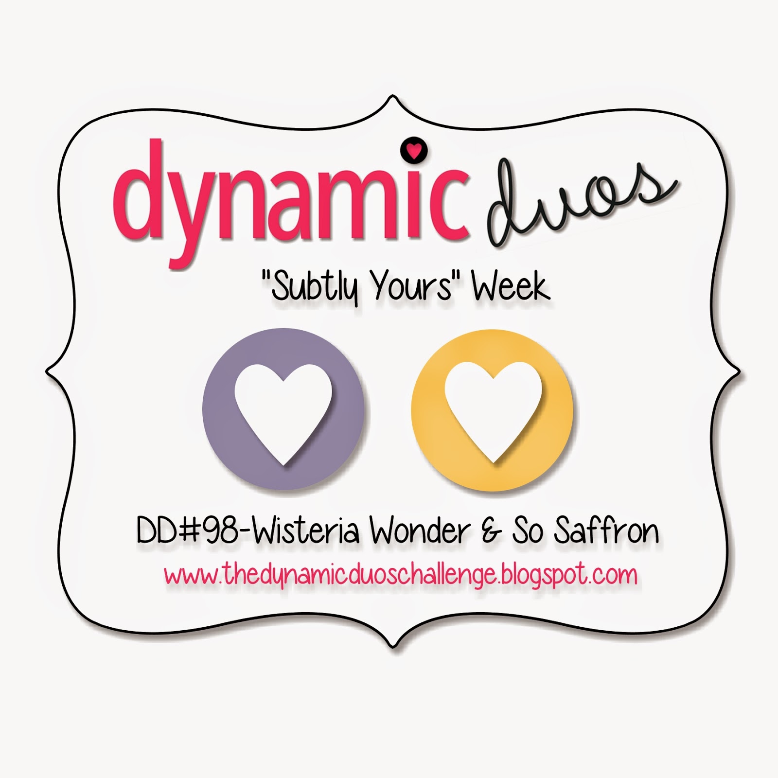 Dynamic Duos: DD#98 (Soft Purple & Yellow}