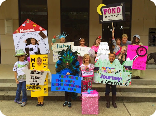 little pumpkin grace: Vocabulary Parade!