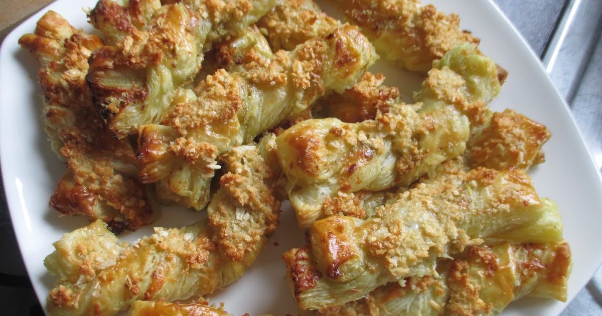 Cheese & Basil Twists