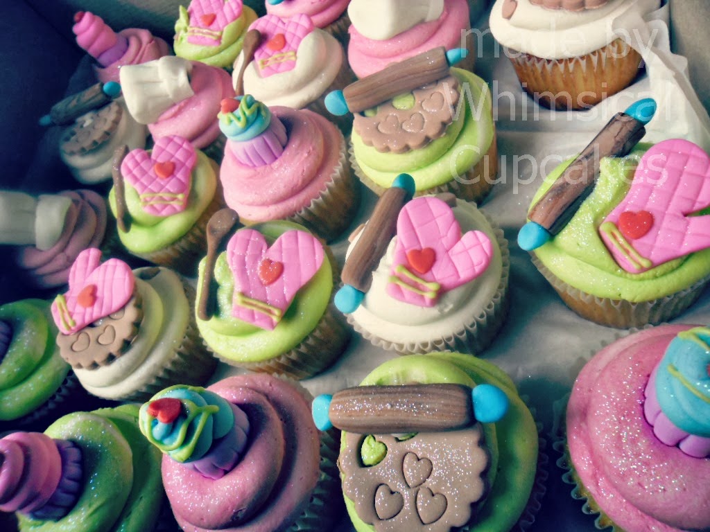 WHIMSICAL CUPCAKE BAKING THEMED PARTY