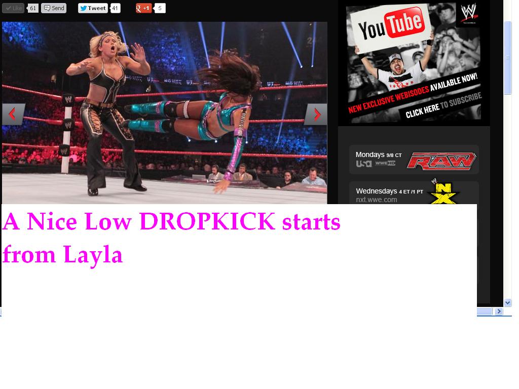 Divas+Knockouts: WWE No Way Out 2012:Divas Champion Layla defends & her ...