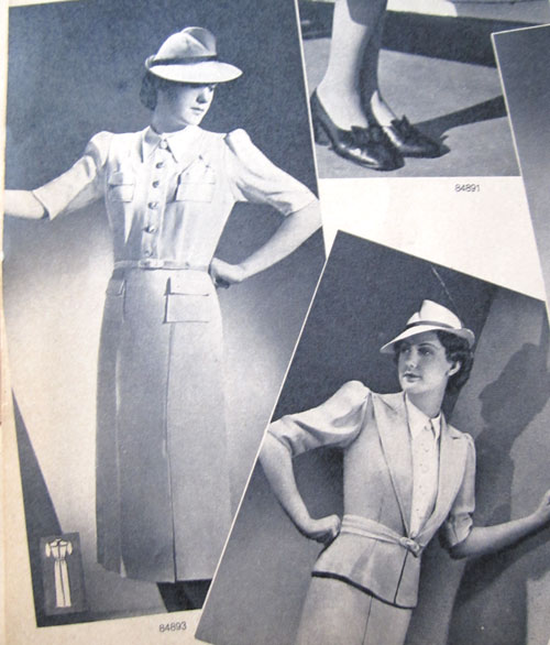 just another wardrobe experience: Inspiration From The Past // 1938