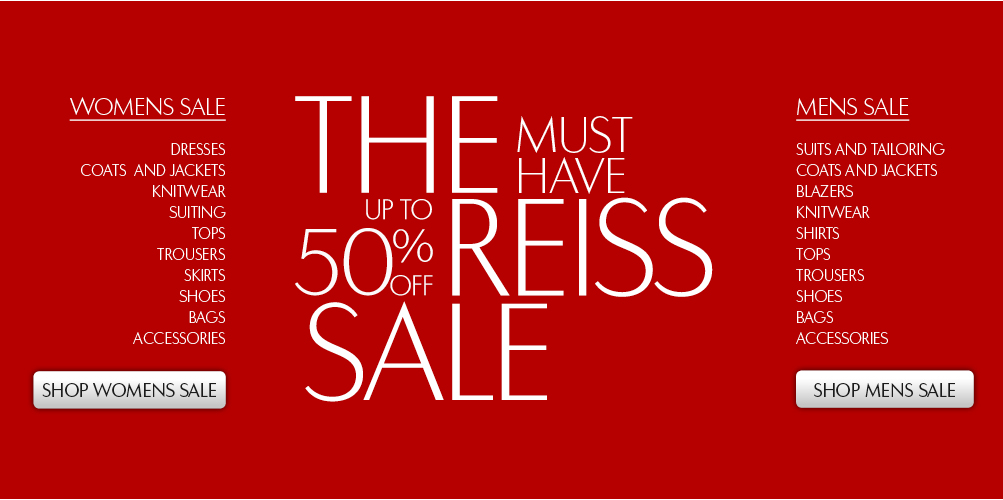 DIARY OF A CLOTHESHORSE: THE REISS SALE IS NOW ON!!