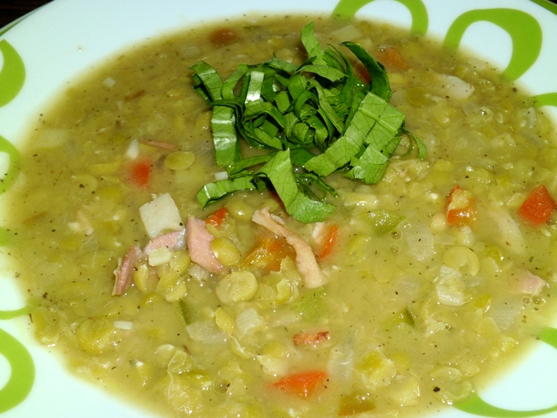 Mi cocina: Sopa de arvejas verdes partidas