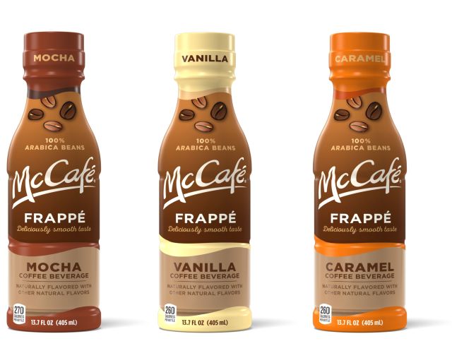 Bottled McDonald's McCafe Frappes Coming in 2018