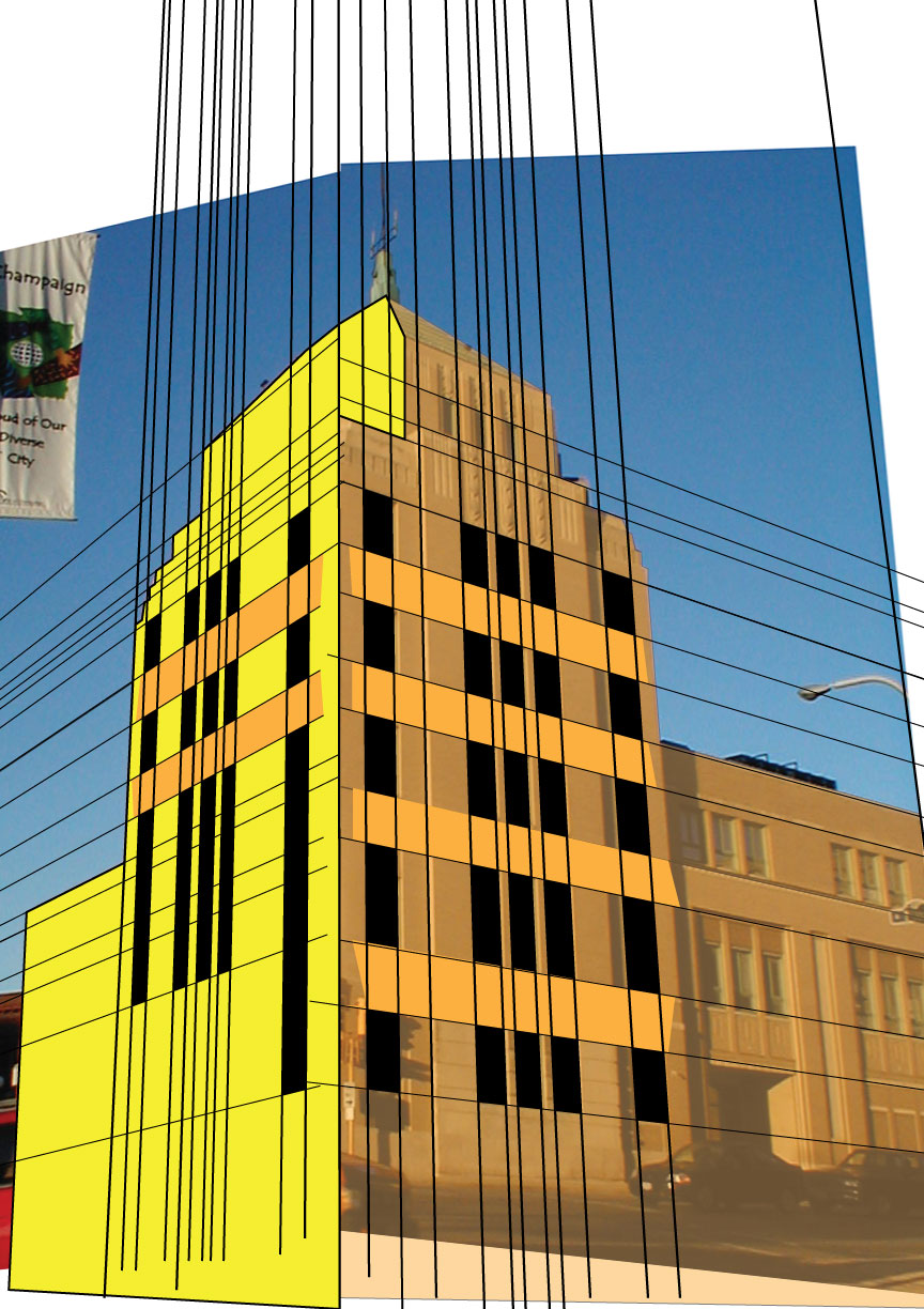 Sketchbook: Building poster exercise