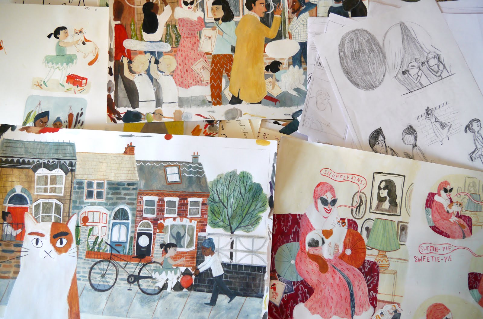 Chez qui se cache Michel le chat ? de Katie Harnett - Chez Clarabel