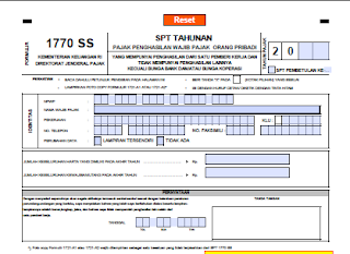 Arsy Revandi: Perubahan pada SPT 1770 SS tahun 2013