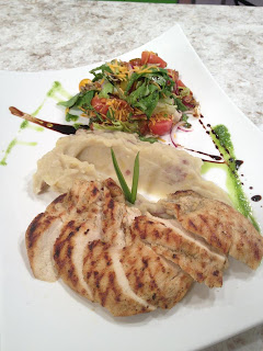 Cocina a lo Boricua: Pechuga a la parrilla con majado de viandas