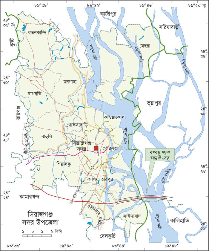 Sirajganj District: Sirajganj Sadar Upazila