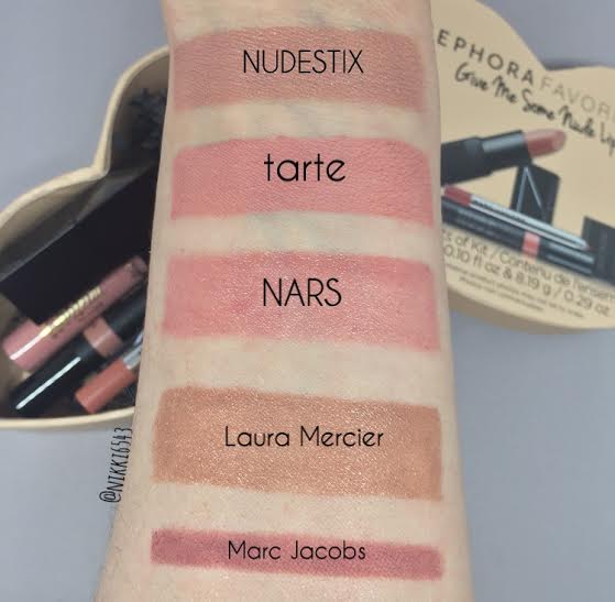 Sephora Favorites "Give Me Some Nude Lip" Kit Swatches and Information ...