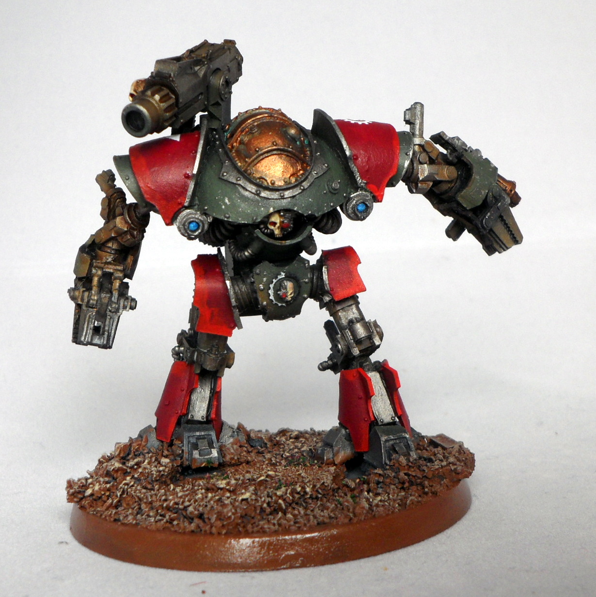 WeeMen: Mechanicum Castellax Battle-Automata w/ Mauler Bolt Cannon